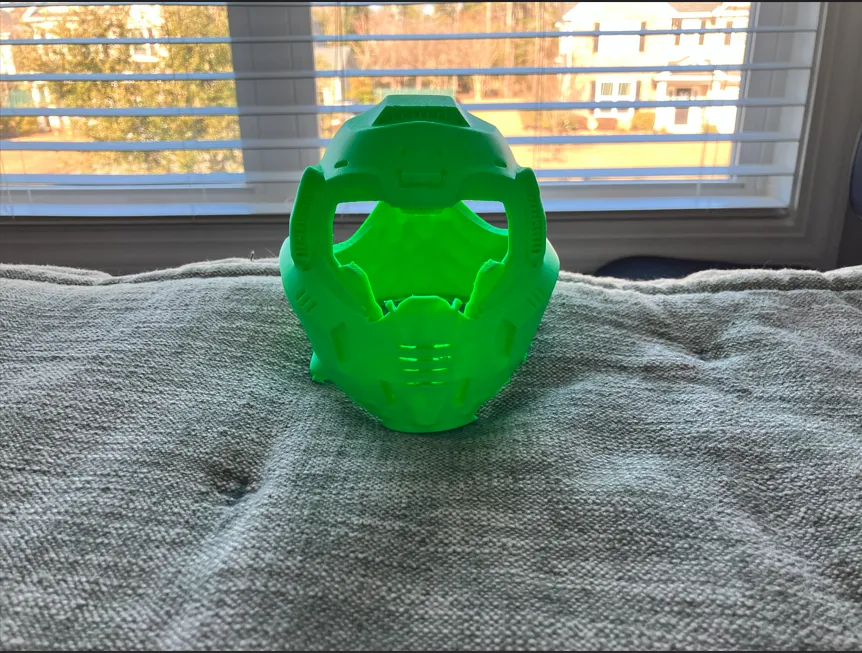 Doom Cat Mask - Free 3D Print Model - MakerWorld