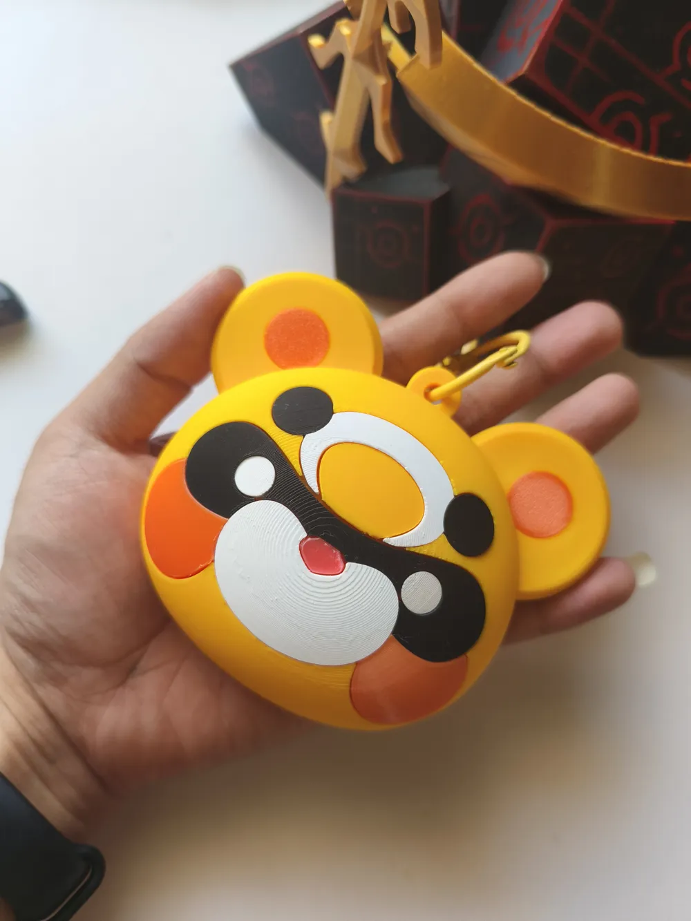 [Two Doors] Genshin Xiangling Guoba Pendant, Box by 二门Em MakerWorld ...