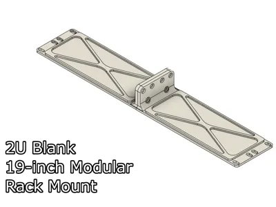 Modular 19-inch Rack Mounts | Collection - MakerWorld: Download Free 3D ...
