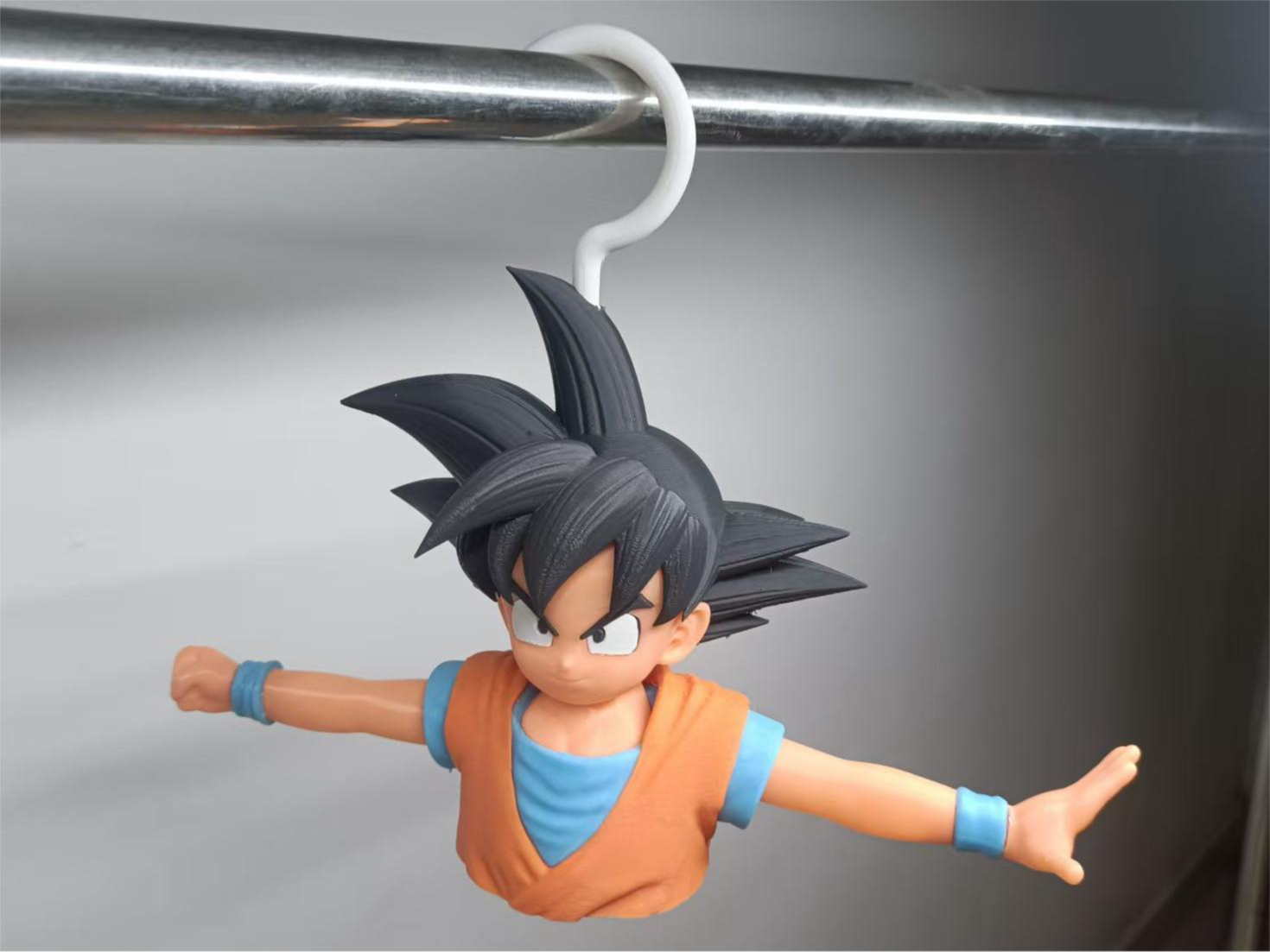 Dragon Ball Goku Coat Rack Disassembled and Color Separated by Heart ...