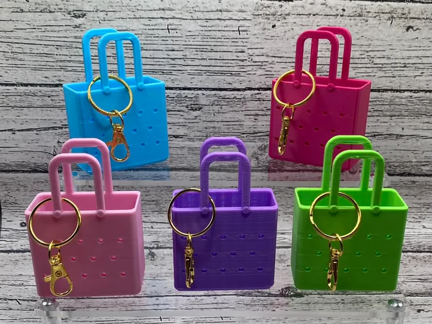 Mini Bogg Bag Keychain by Big F MakerWorld: Download Free 3D Models