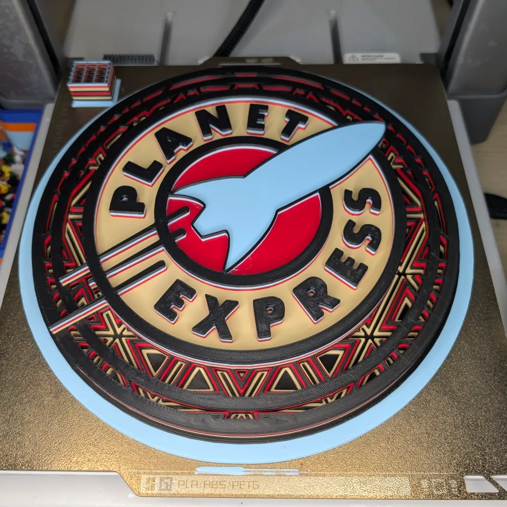 Futurama - Planet Express Mosaic by Luke's 3D Prints MakerWorld ...