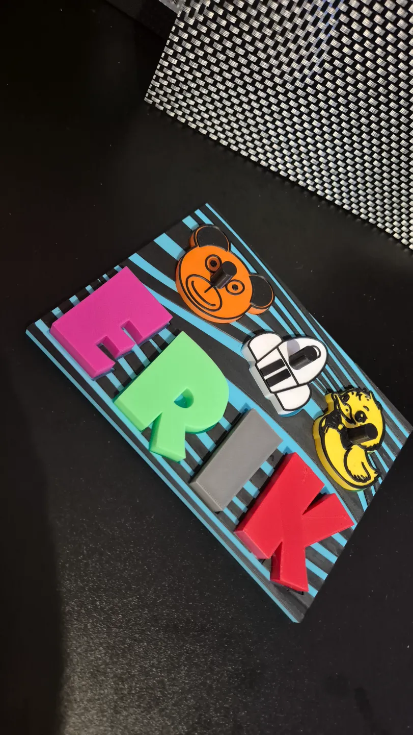 Kids puzzle -> ERIK by cycling_musician - MakerWorld