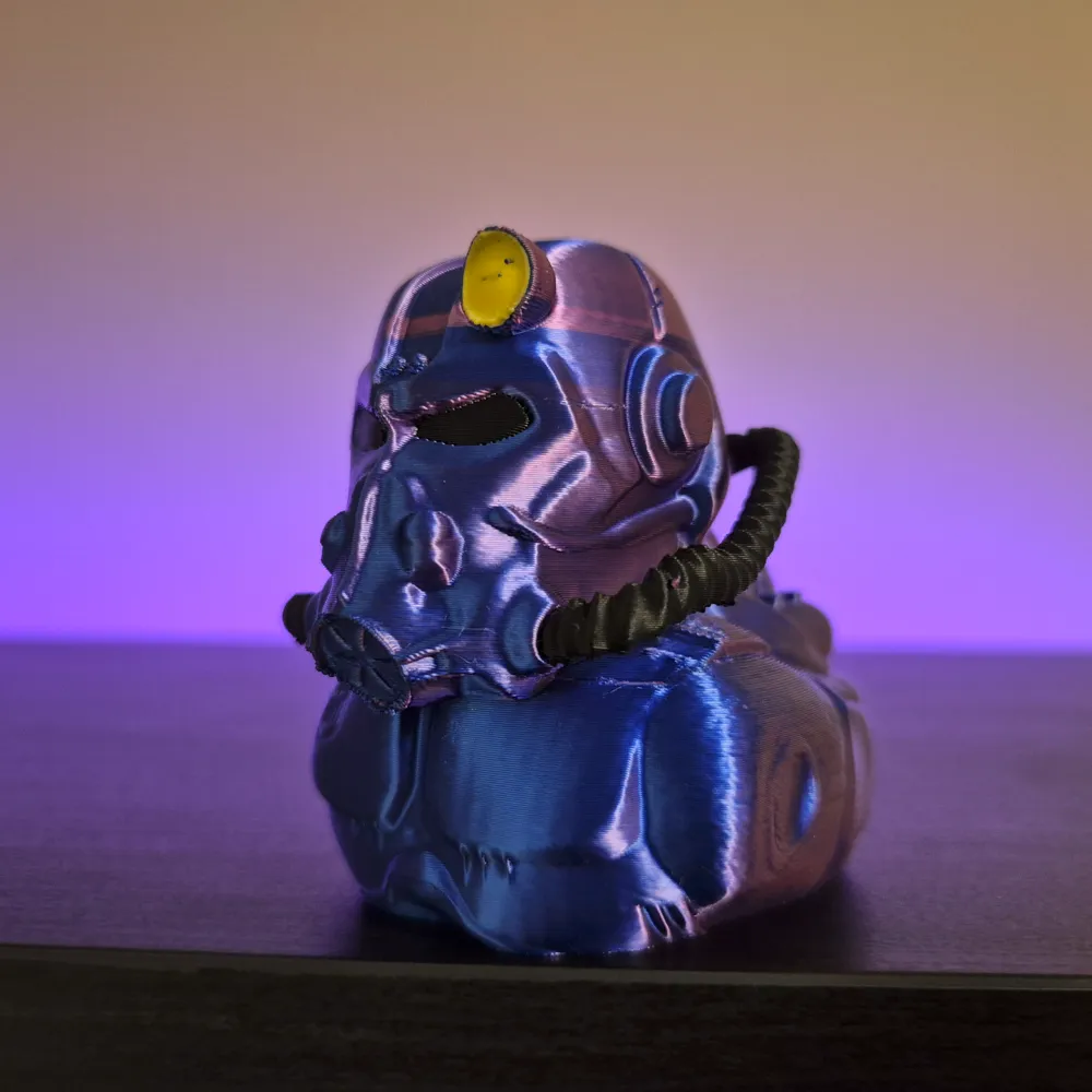 Fallout themed Power armor duck - Free 3D Print Model - MakerWorld