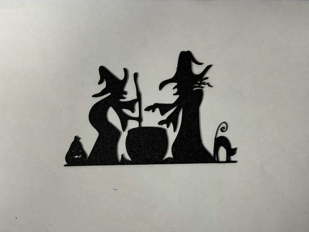 Decor Halloween witches magic potion and cauldron by G3dFactory ...