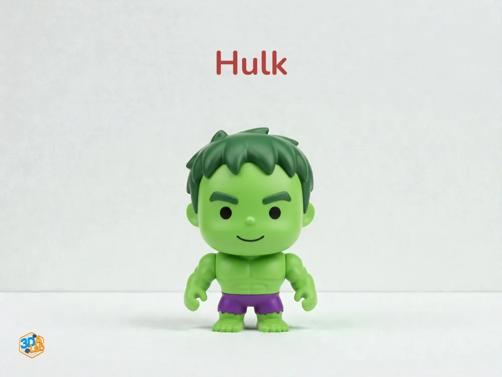 Hulk – Super Heroes Stylized - Free 3D Print Model - MakerWorld