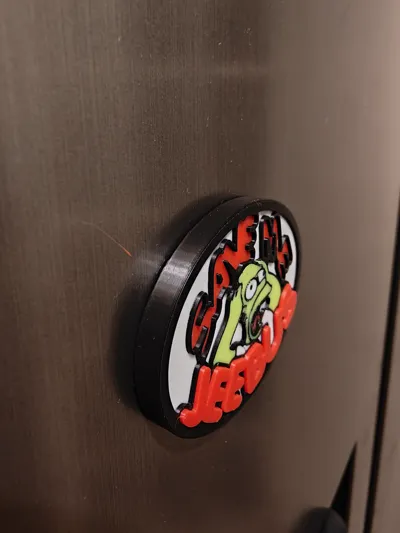 Homer Simpson save me Jeebus fridge magnet by crabstiks - MakerWorld