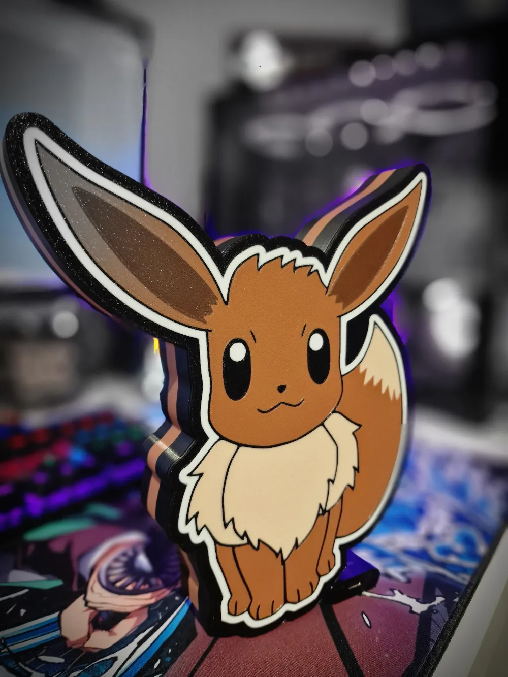 Evee Pokemon Lightbox LED Lamp by Nico91 - MakerWorld