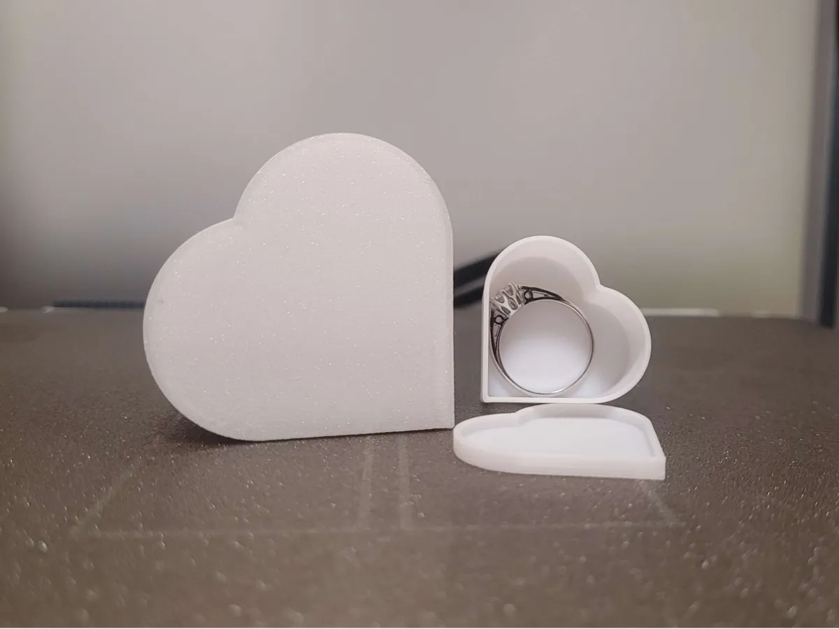 Gift Heart Box Valentine's Day - Free 3D Print Model - MakerWorld