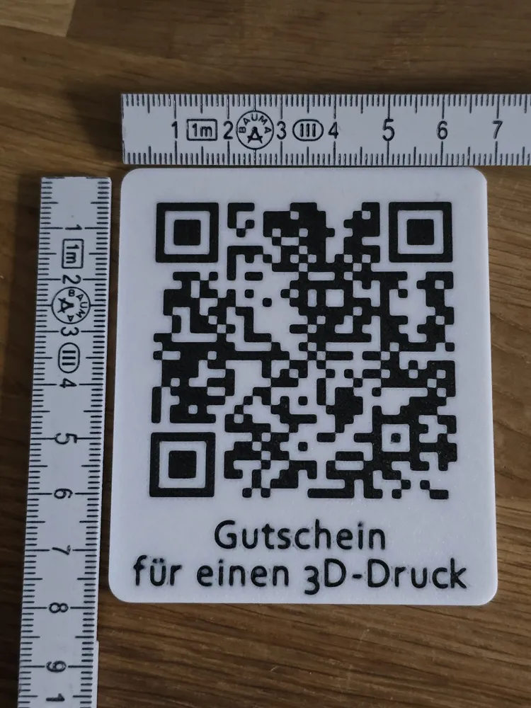 Makerworld QR-Code Voucher - Free 3D Print Model - MakerWorld