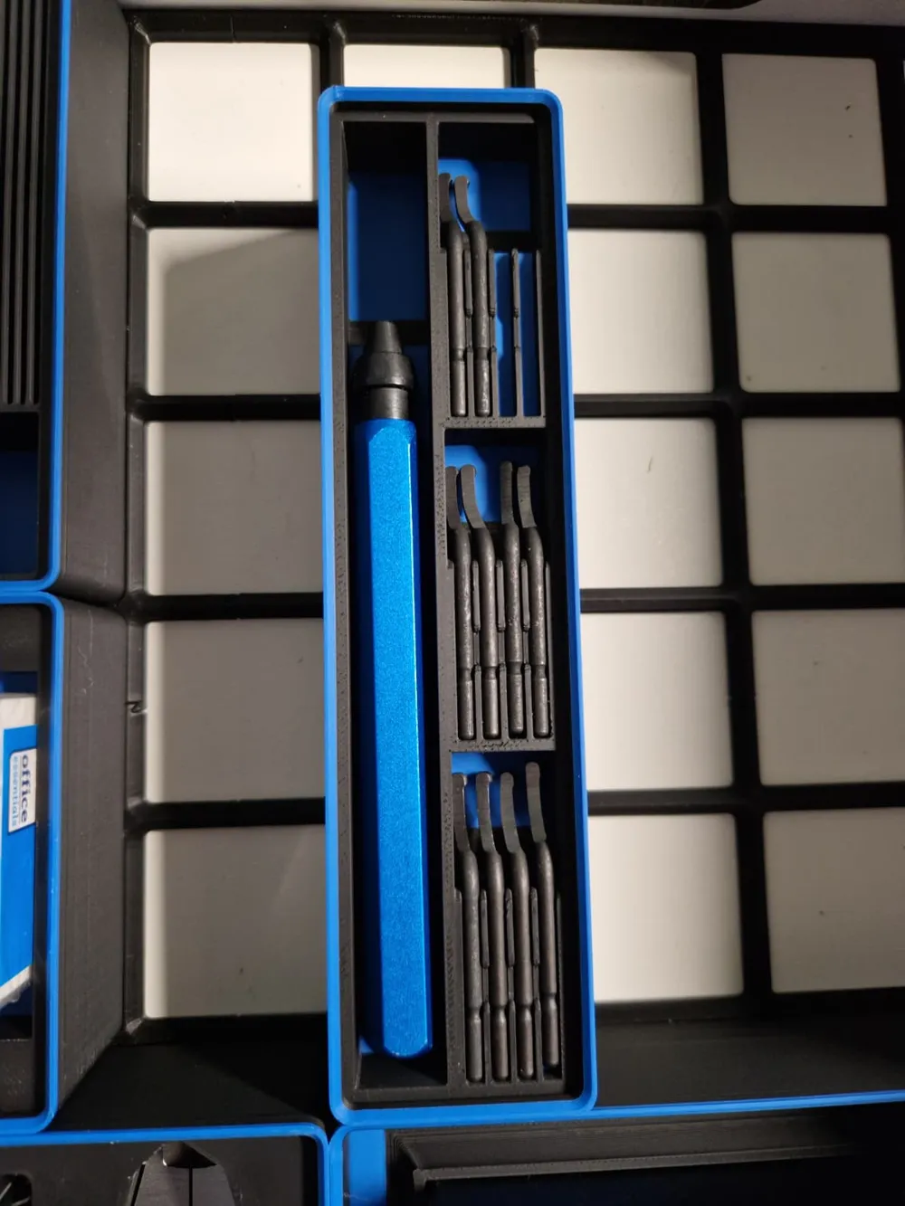 Gridfinity Deburr Tool & Blade Holder (4x1) - Free 3D Print Model ...