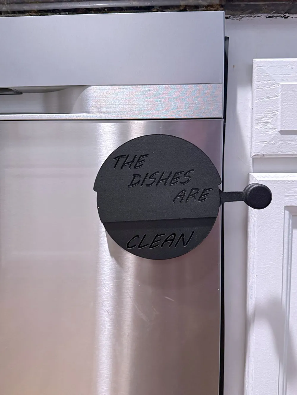 Dishwasher Dial (Clean/Dirty) - Free 3D Print Model - MakerWorld