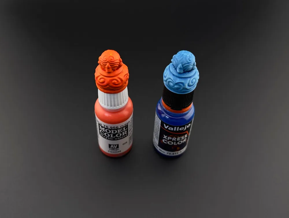 Paint Swatch DragonClaw cap Vallejo Speedpaint AK by Mizugames MakerWorld: Download Free 3D Models