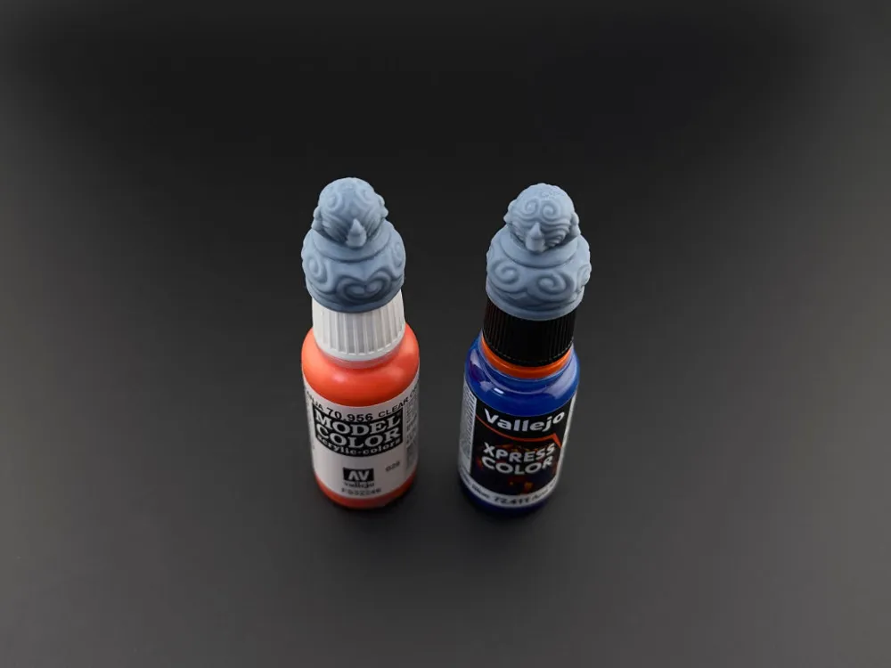 Paint Swatch DragonClaw cap Vallejo Speedpaint AK by Mizugames MakerWorld: Download Free 3D Models