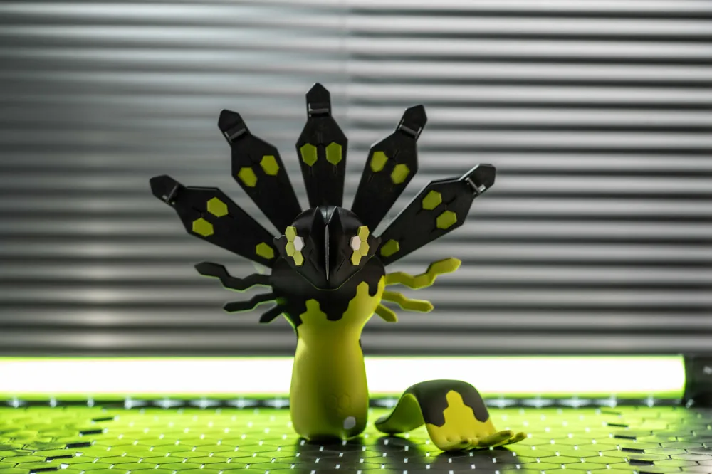 718Zygarde基格尔デ（零食夾冷蔵庫マグネット） 作成者： Ikeda MakerWorld：無料3Dモデルをダウンロード