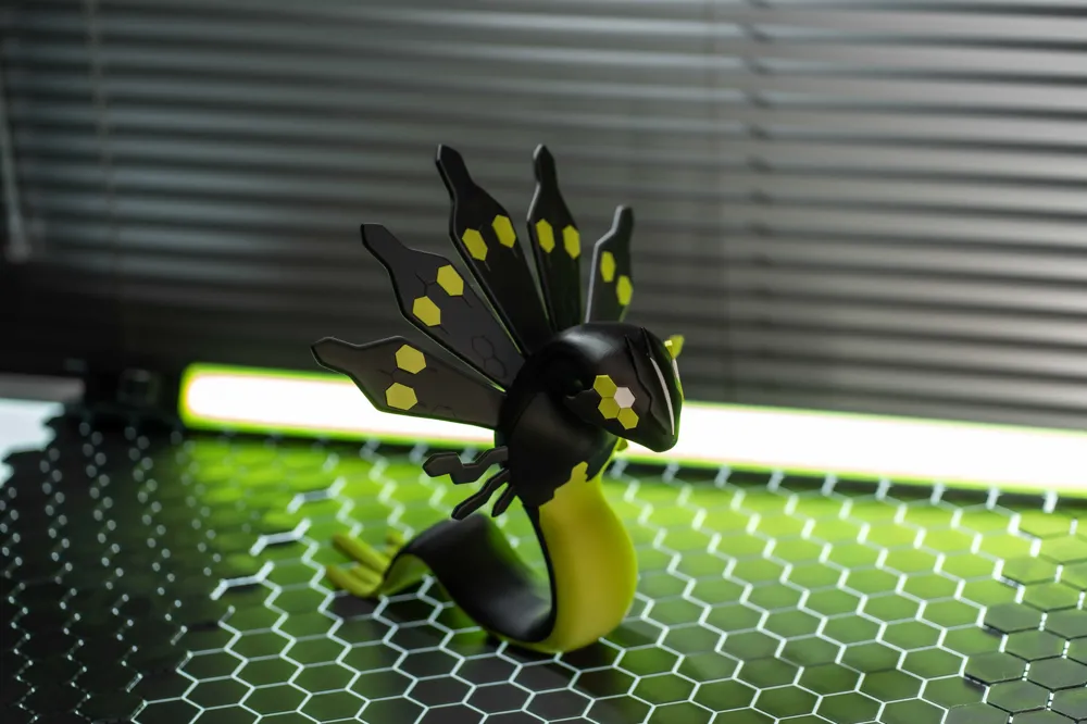 718Zygarde基格尔デ（零食夾冷蔵庫マグネット） 作成者： Ikeda MakerWorld：無料3Dモデルをダウンロード