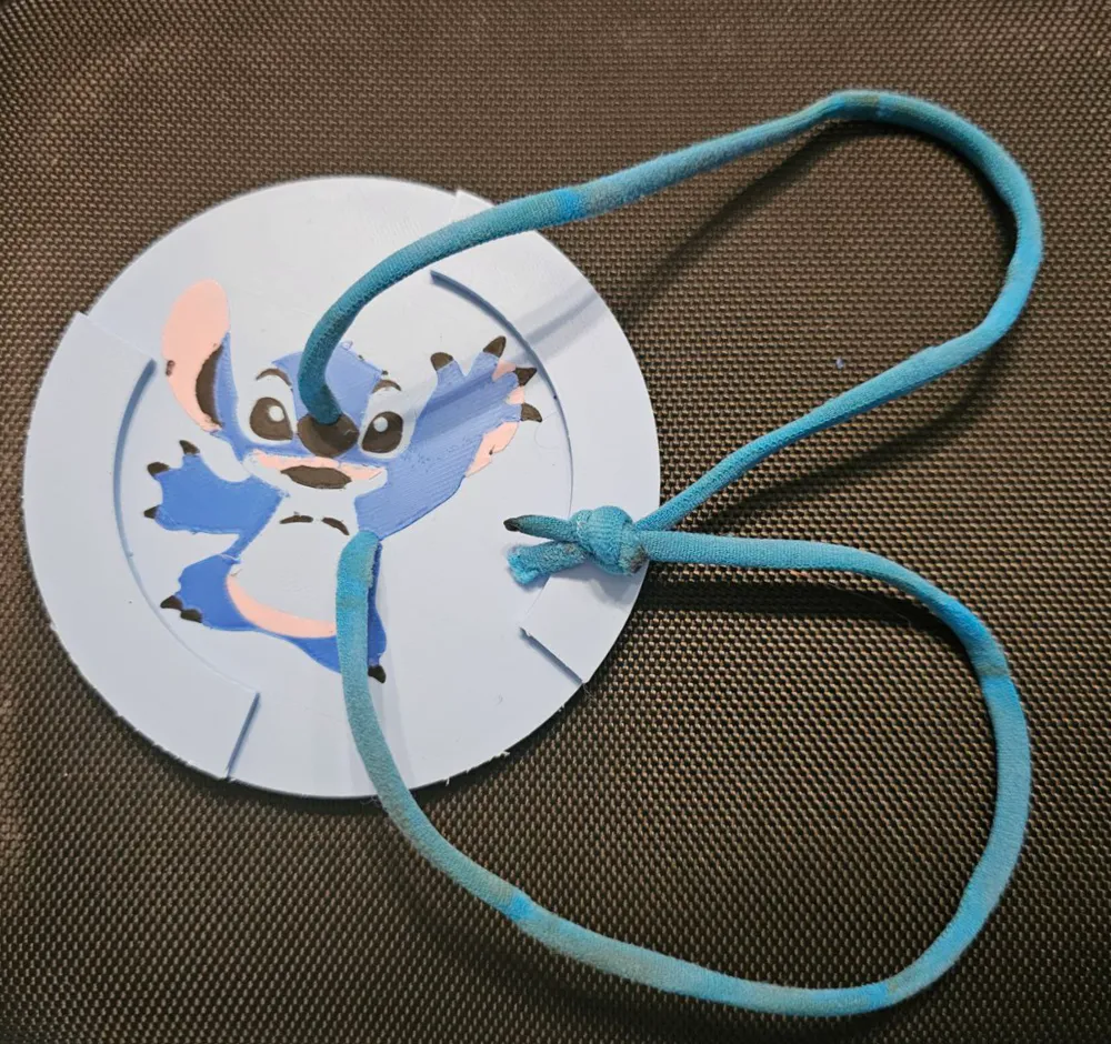 Stitch Spin Flyer - Fidget & Fun Spinner toy by S3D MakerWorld ...