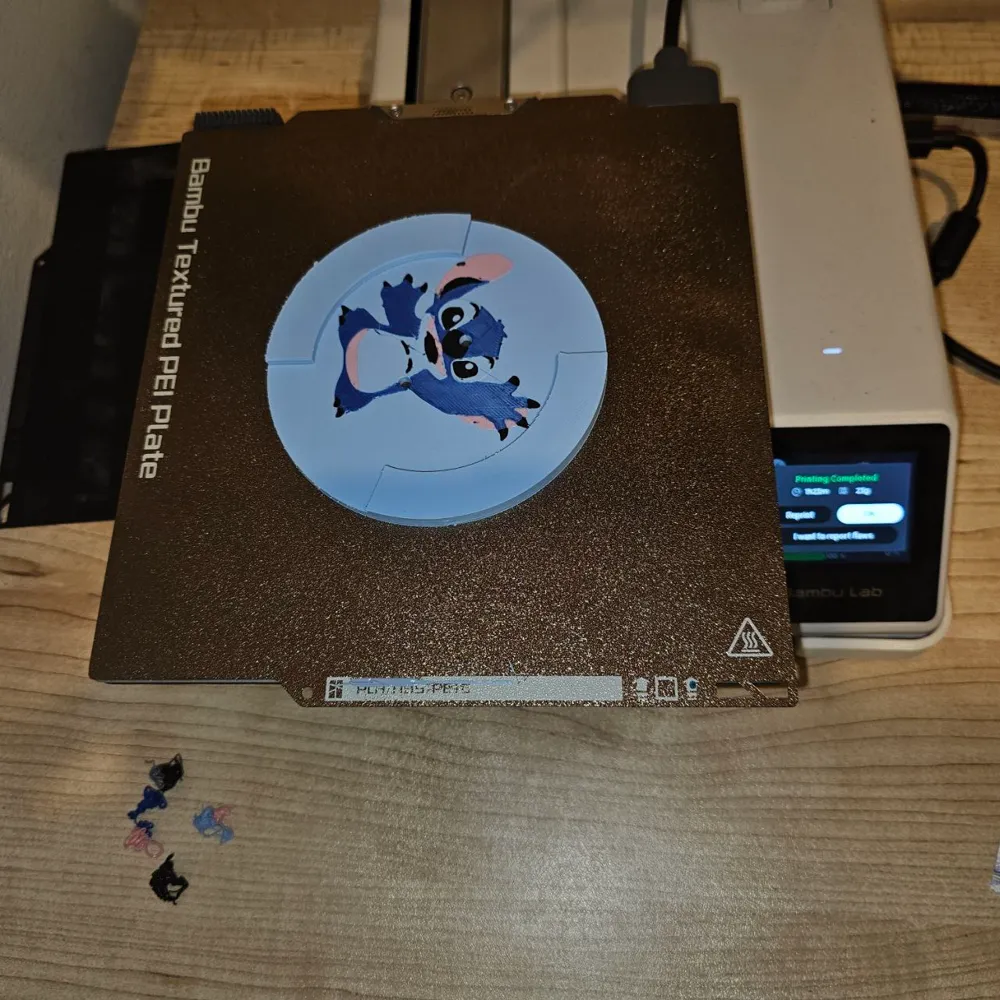 Stitch Spin Flyer - Fidget & Fun Spinner toy by S3D MakerWorld ...