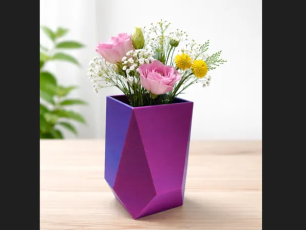 Star Edge Blossom Guardian Vase - Free 3D Print Model - MakerWorld