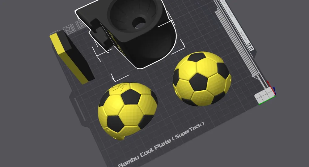 Phone Stand - Ball with custom TEXT and cable hole by smigi - MakerWorld