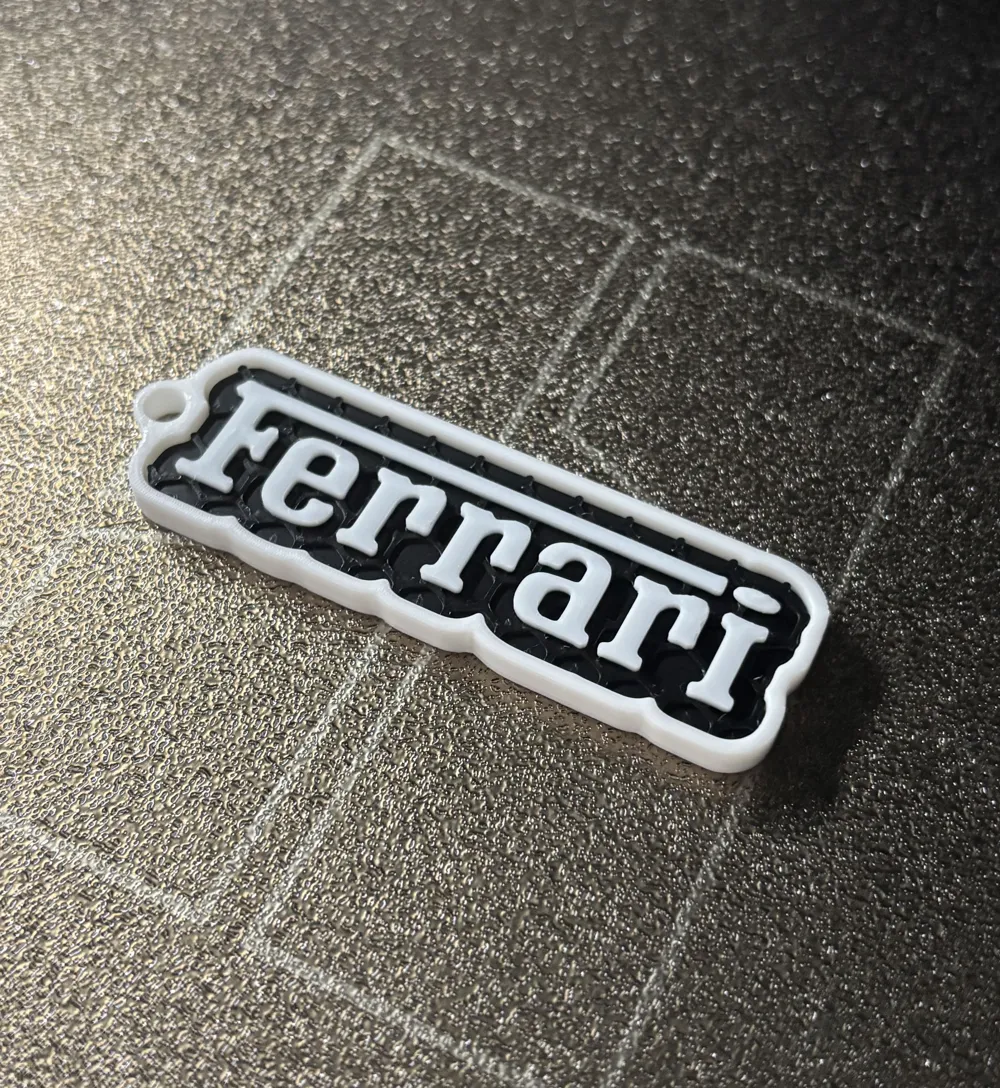 Ferrari Keychain by Krystian3D MakerWorld: Download Free 3D Models