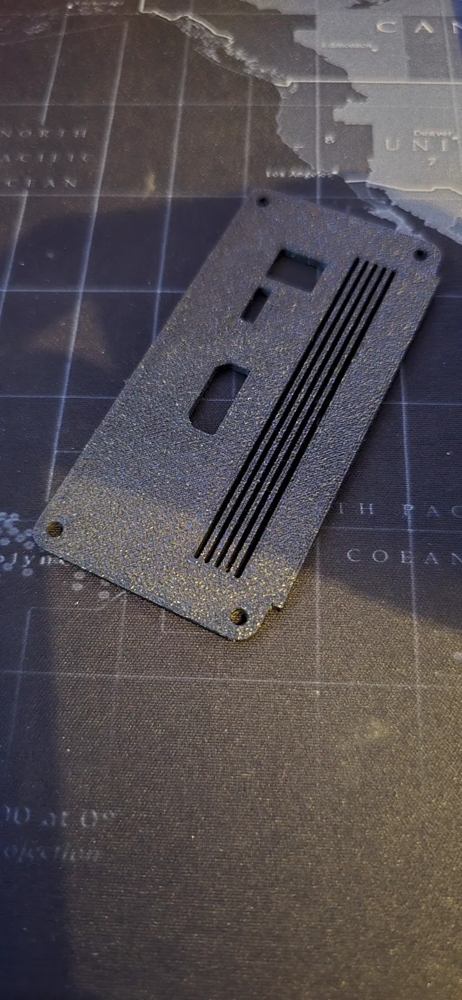 Fractal North Pi Back Place for Odroid C4 Remixed by JP_Projects ...