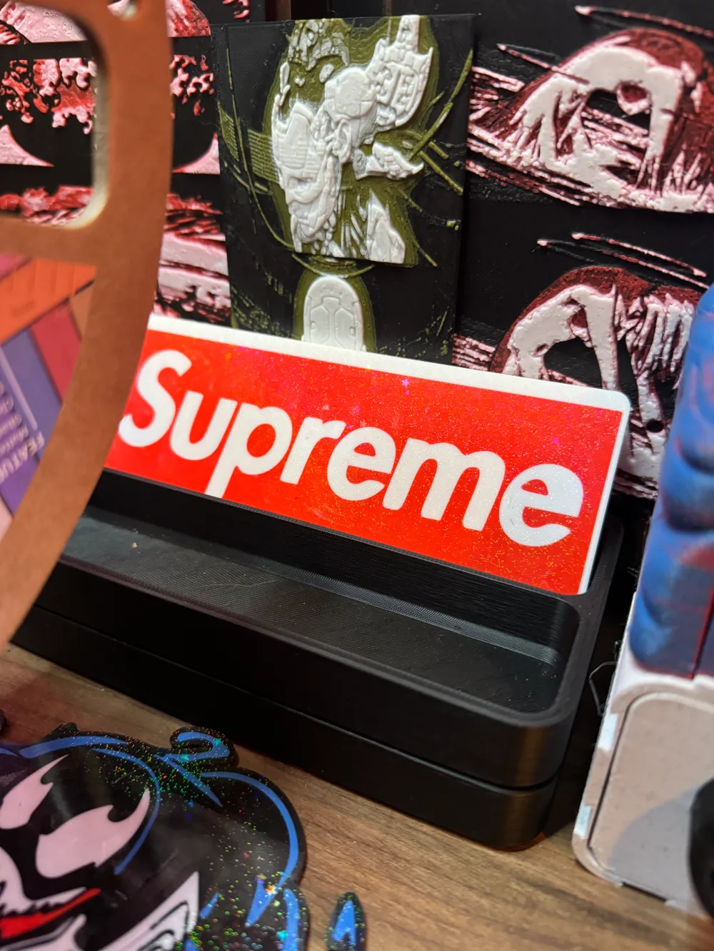 " Supreme " Wall Art by Melted Plastic - MakerWorld