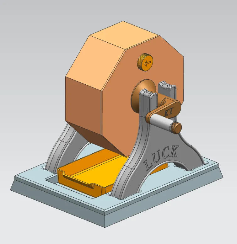 Desktop Lottery Machine - Free 3D Print Model - MakerWorld