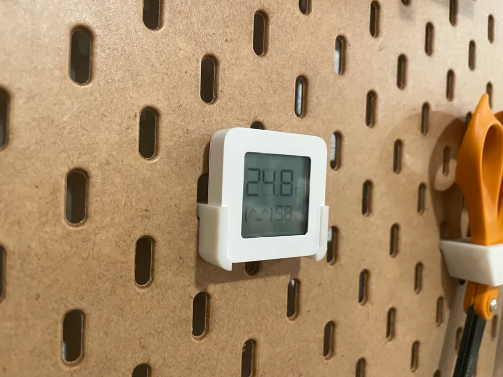 IKEA Pegboard Mijia Temperature/Humidity Sensor Holder by Sven97 ...
