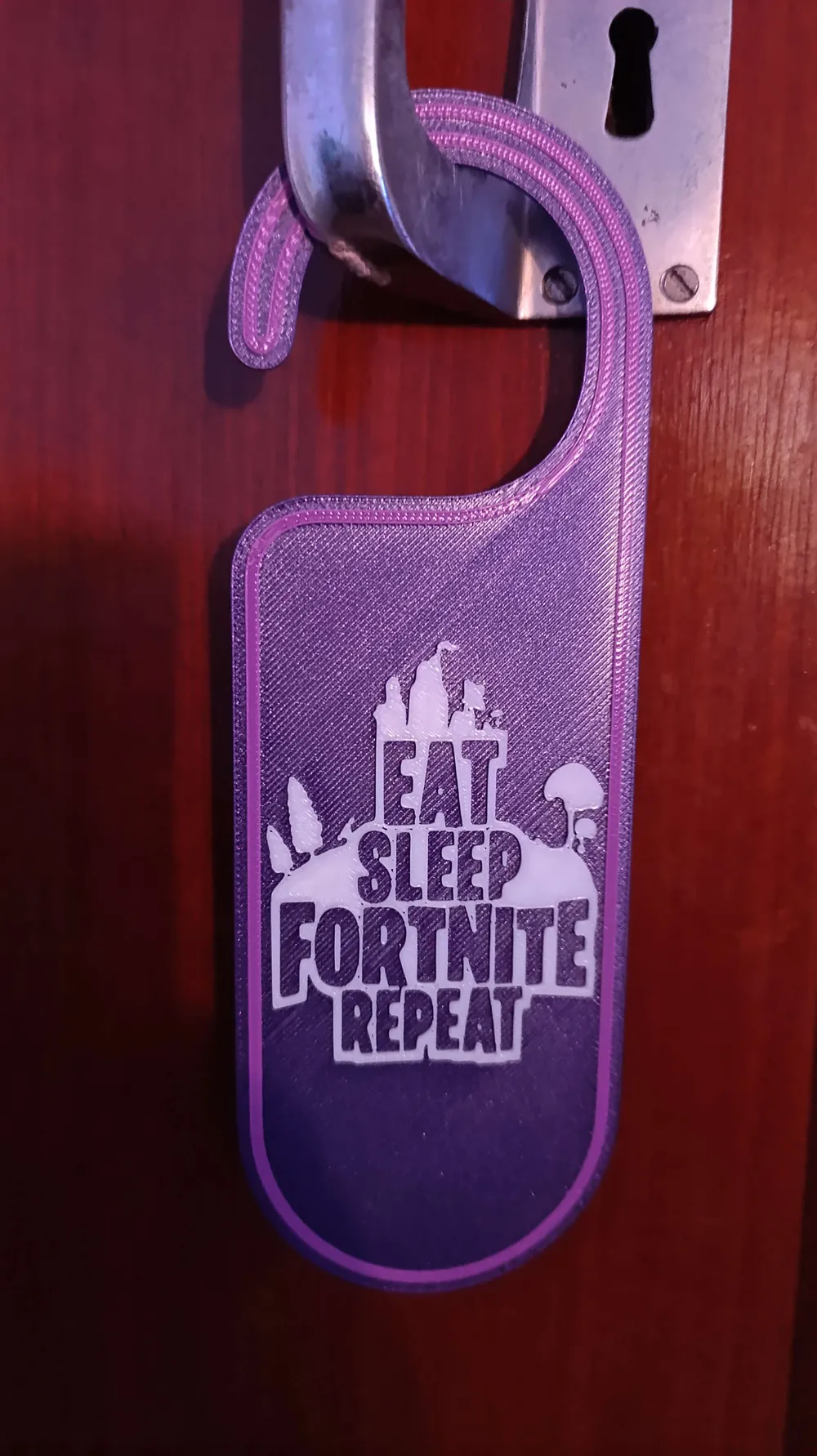 Door sign fortnite by Moica MakerWorld: Download Free 3D Models