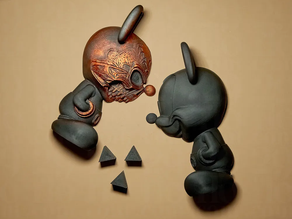 Two-Faced Mickey by 29FLO MakerWorld: Download Free 3D Models