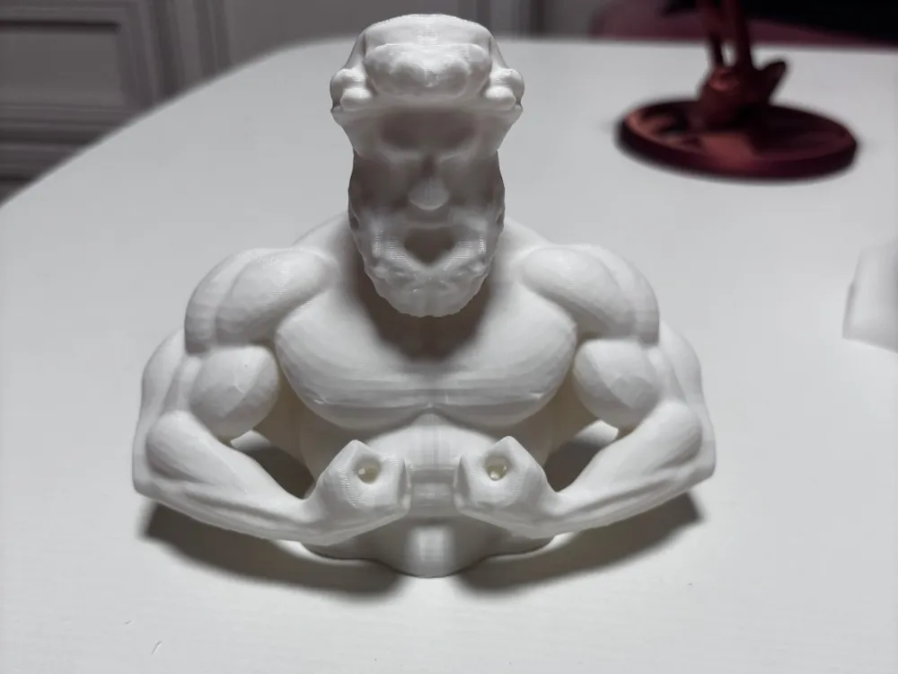 Greek god muscular bust by Marlborke MakerWorld: Download Free 3D Models