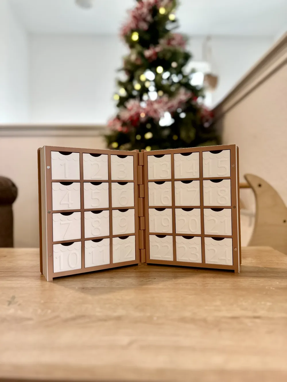 Advent Calendar Book - Free 3D Print Model - MakerWorld