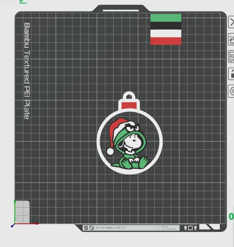 Snoopy Grinch Christmas ornament by lcsdvd86 MakerWorld: Download Free ...