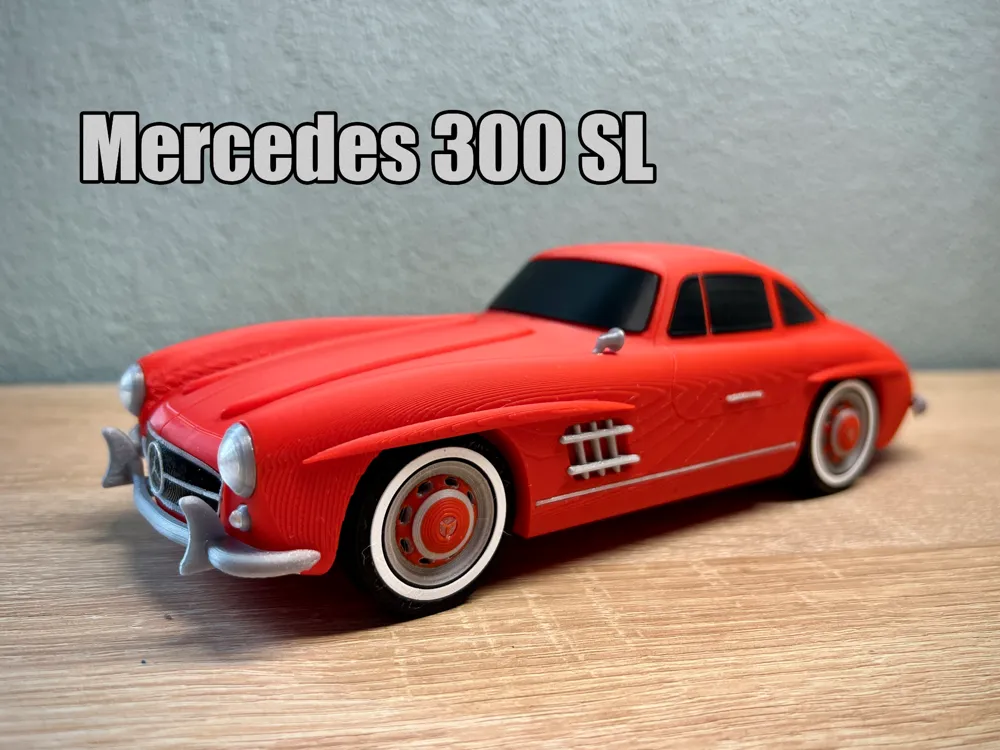 Mercedes 300 SL by LemonArts MakerWorld: Download Free 3D Models