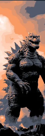 Fan Art Set of 3 Bookmarks - Godzilla the Grandest of all Kaiju - King ...