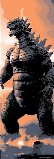 Fan Art Set of 3 Bookmarks - Godzilla the Grandest of all Kaiju - King ...