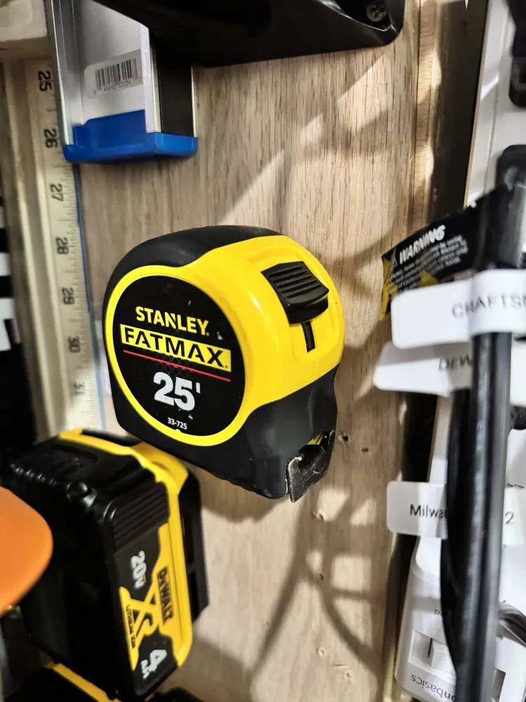 Stanley - FATMAX tape measure wall mount - Free 3D Print Model - MakerWorld