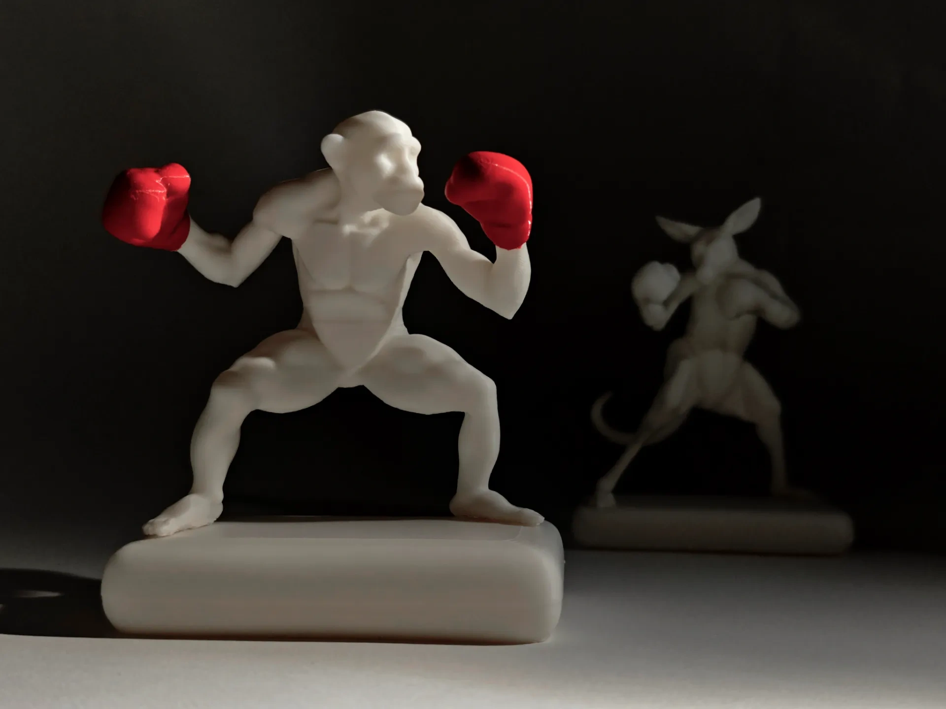 Monkey Boxer (No AMS Needed) Animal Model Ornament by 云朵朵小姐姐的爸爸 ...