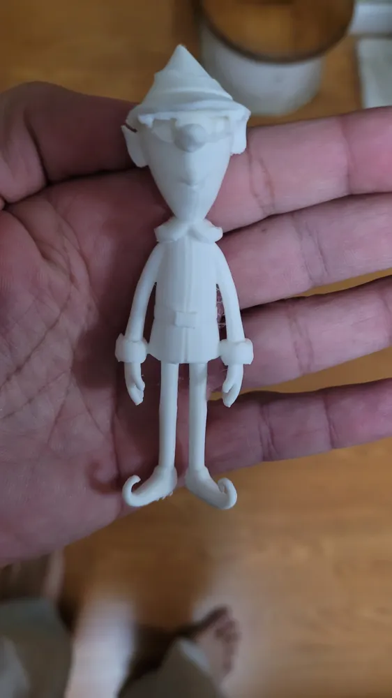 Hank - Rudolph the red-nosed reindeer - Free 3D Print Model - MakerWorld