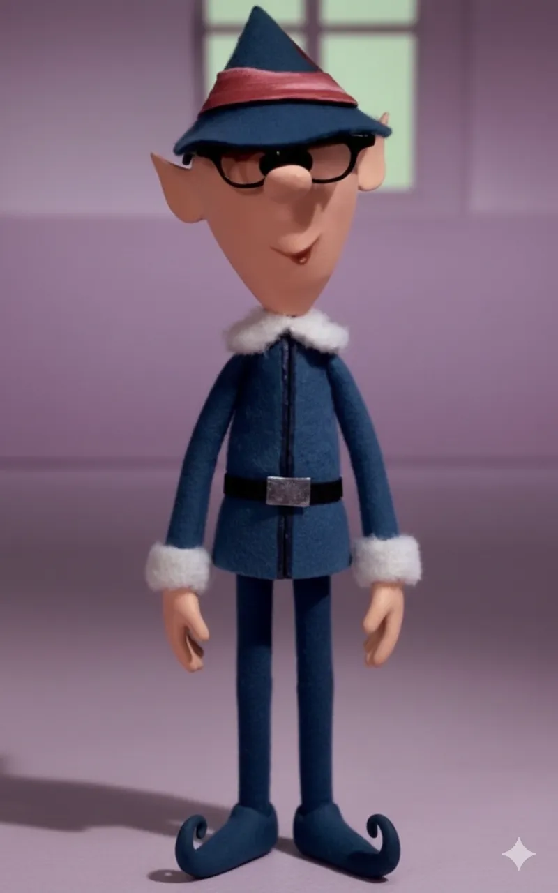 Hank - Rudolph the red-nosed reindeer - Free 3D Print Model - MakerWorld