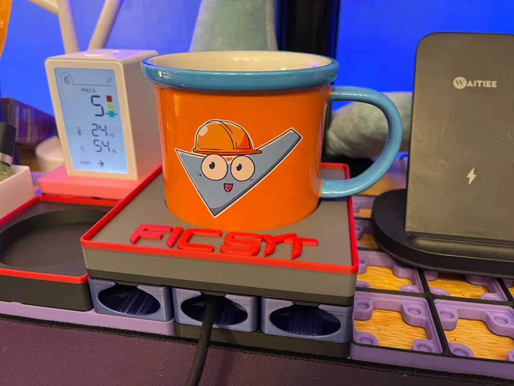 Ficsit Mug Gridfinity Holder by Hazel - MakerWorld