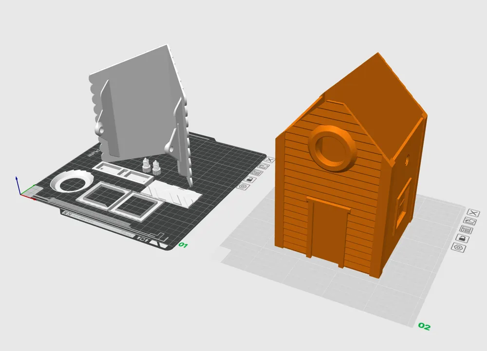 Birdhouse Nesting Box - Free 3D Print Model - MakerWorld