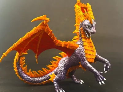 Realistic Spyro the Dragon - Free 3D Print Model - MakerWorld