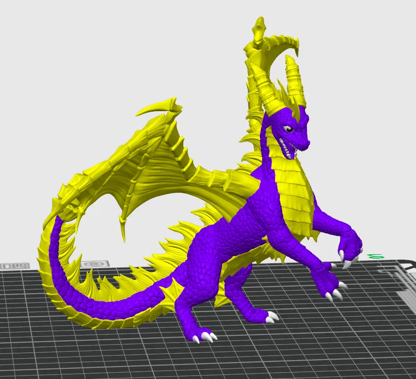 Realistic Spyro the Dragon - Free 3D Print Model - MakerWorld