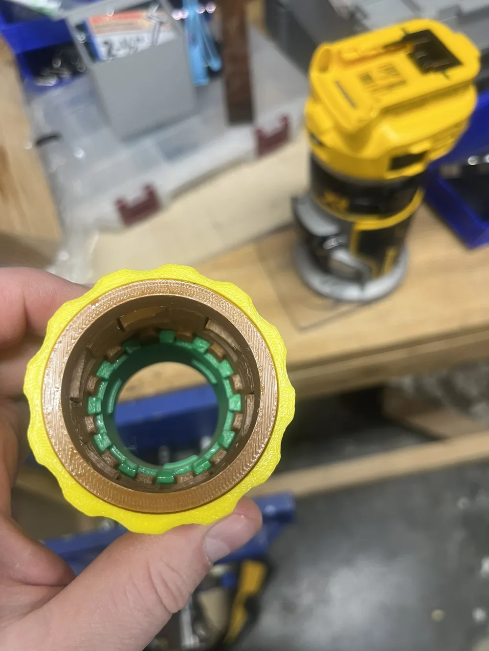 Festool D27 vacuum hose to Dewalt adapter - Free 3D Print Model ...