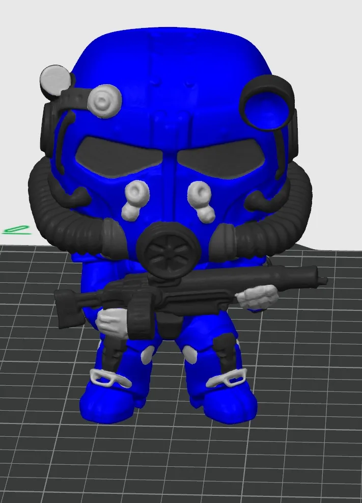 Funko Power Armor (Fallout) multicolor Remixed by Alex.M MakerWorld ...