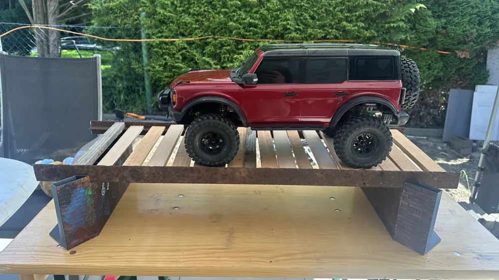 Bridge Retaining Wall for RC Crawler - Free 3D Print Model - MakerWorld