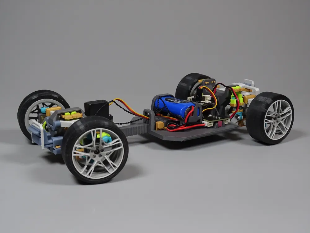 GT-RC 4S Next Gen CyberBrick Modular RC Car – Kostenloses 3D ...