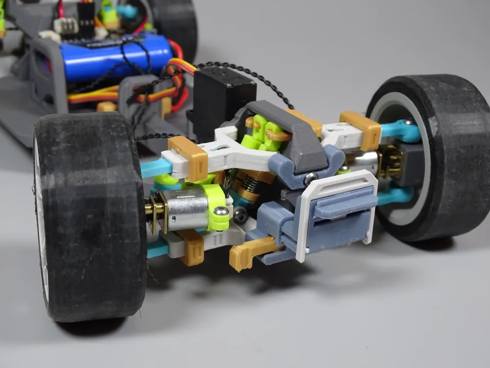 GT-RC 4S Next Gen CyberBrick Modular RC Car - Free 3D Print Model ...
